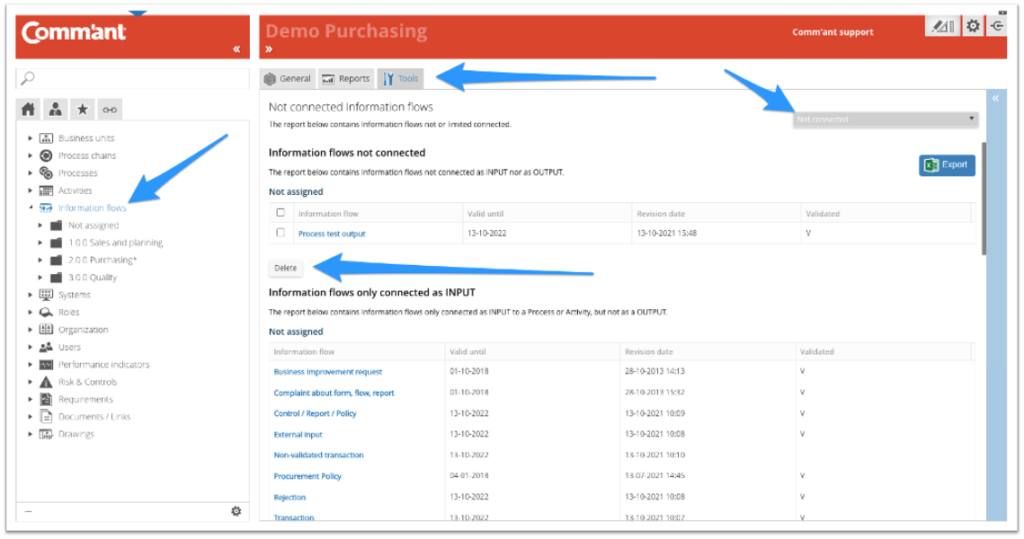 Not connected (tool) » help @ comm'ant