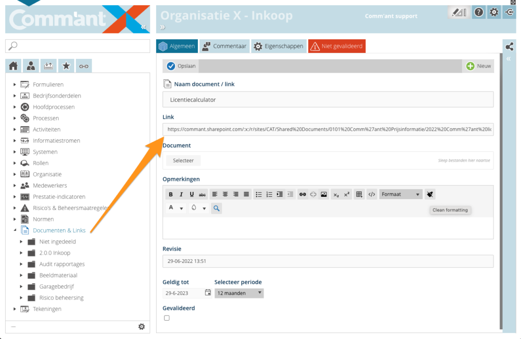 How-to: Documenten in SharePoint Online én in Comm’ant » help @ comm'ant
